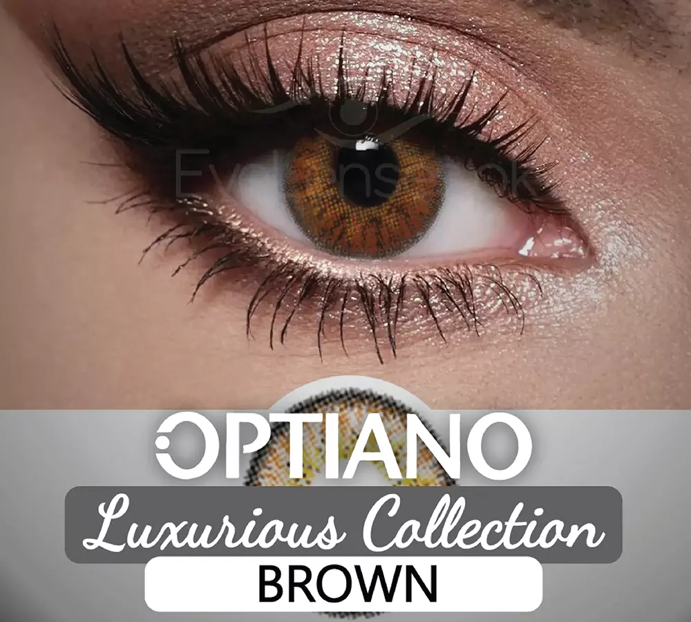 Brown Luxurious Collection - Optiano - Eyelenses