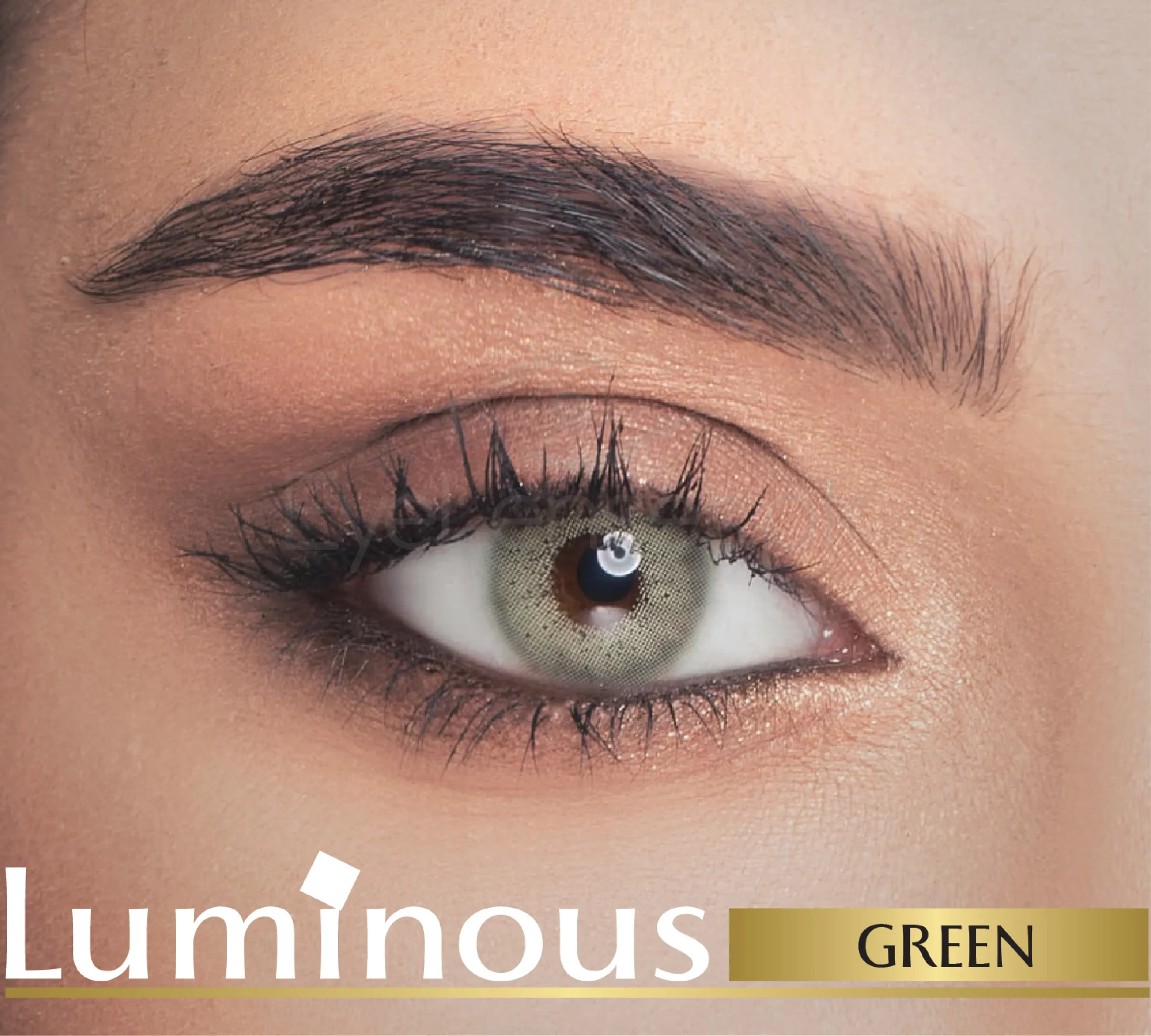 Green - Luminous Lenses - Eyelenses