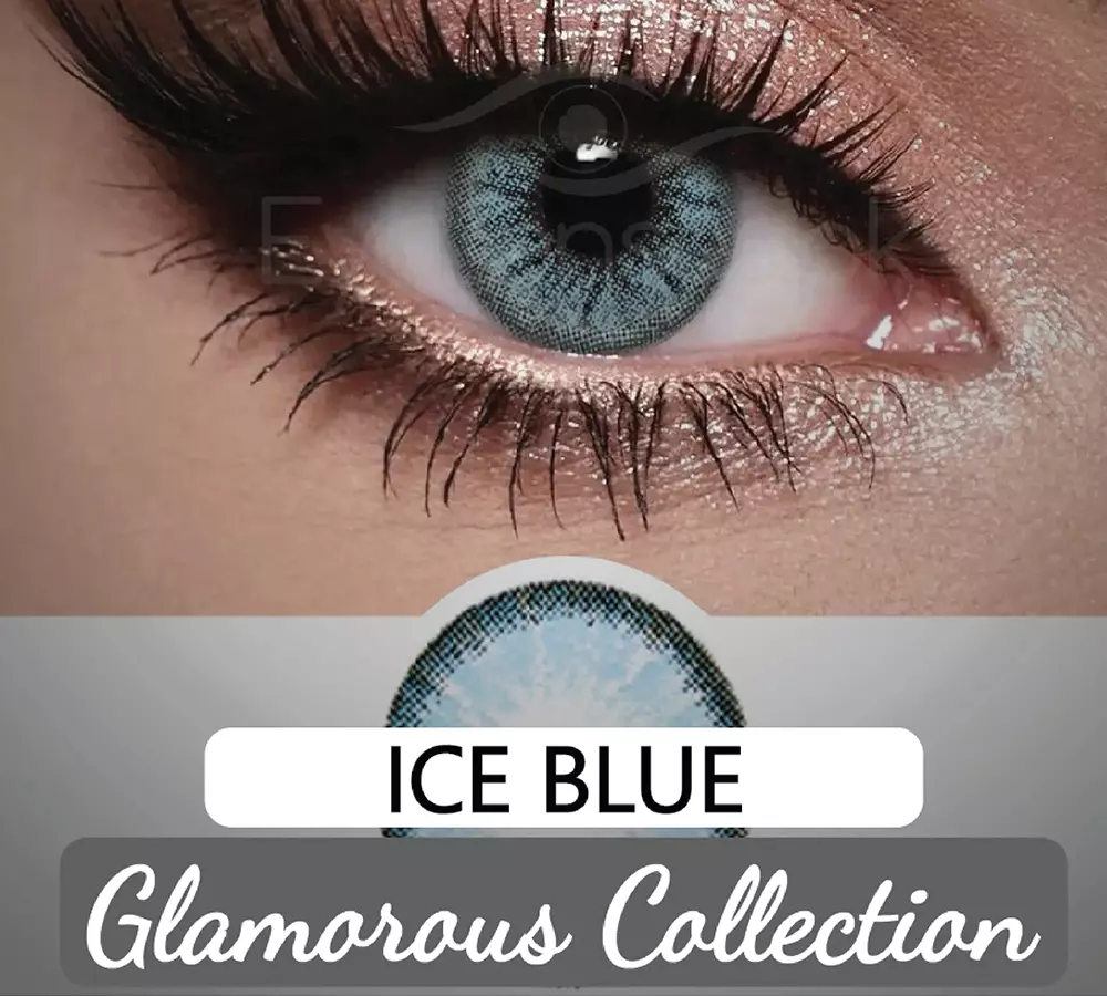 Ice Blue Glamorous Collection - Optiano - Eyelenses